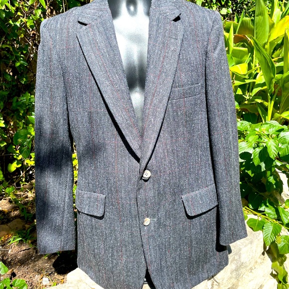 Allen Solly | Suits & Blazers | Gray Tweed Lined Blazer | Poshmark